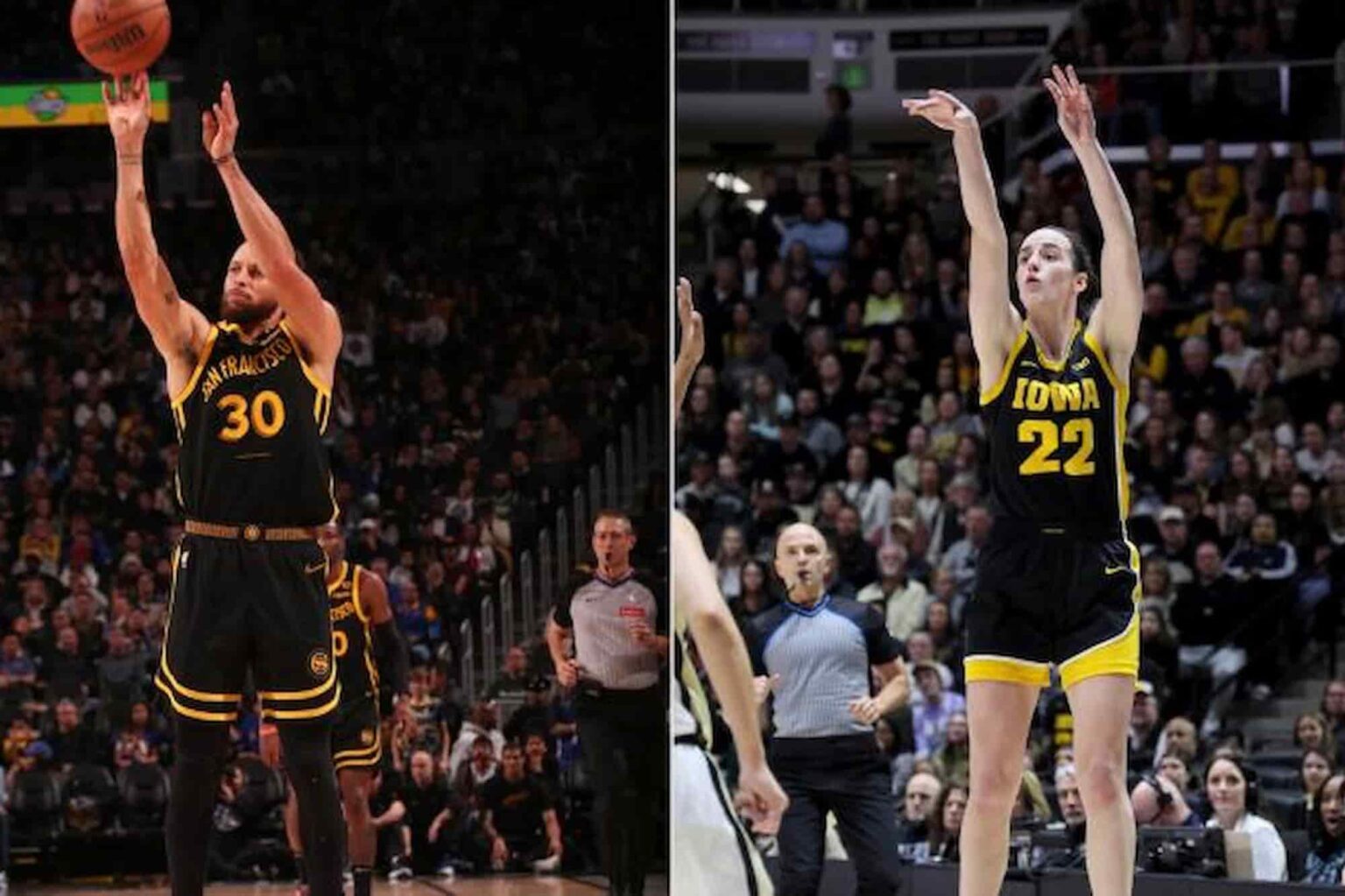 Caitlin Clark vs. Stephen Curry at 2025 NBA All-Star Weekend In the ...