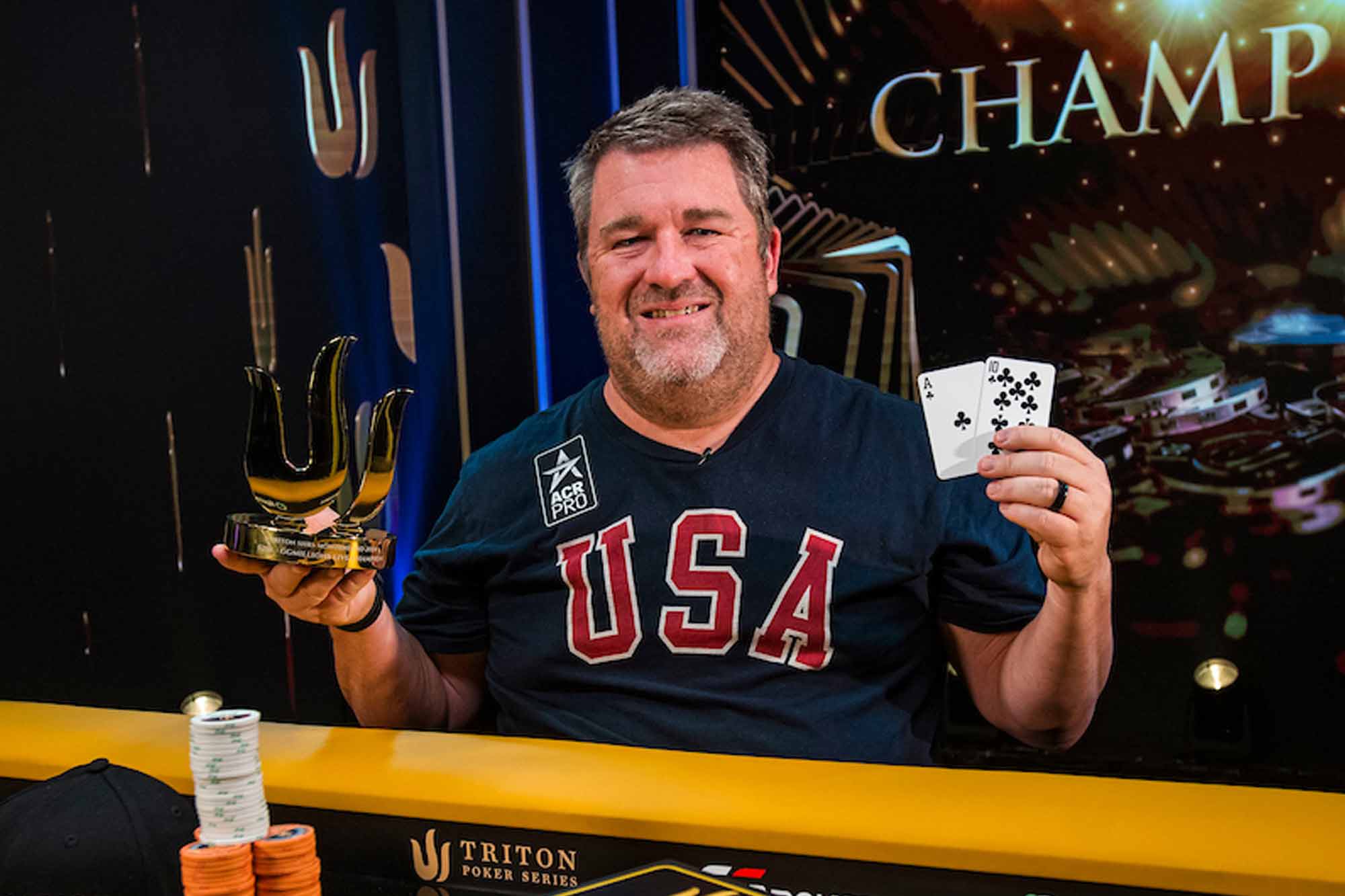 Chris Moneymaker Wins His First Triton Poker High Roller Event - The Sweat
