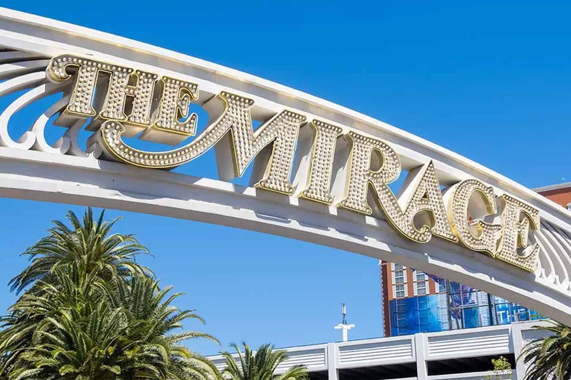 Hard Rock Las Vegas Development Underway, Mirage Sign Moved - The Sweat